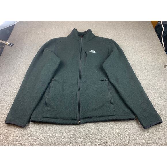 The North Face | Sweaters | The North Face Men L Dark Green Midweight ...